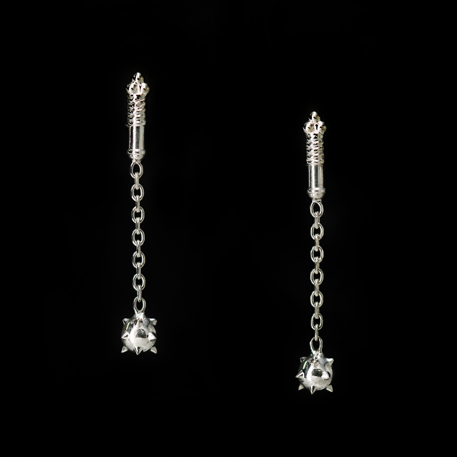 The Burgeoned Algorithm - .925 Silver Pair – Regalia Jewelry